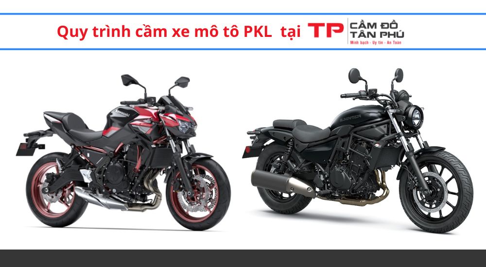 Quy trình cầm xe mô tô PKL minh bạch tại Cầm đồ Tân Phú